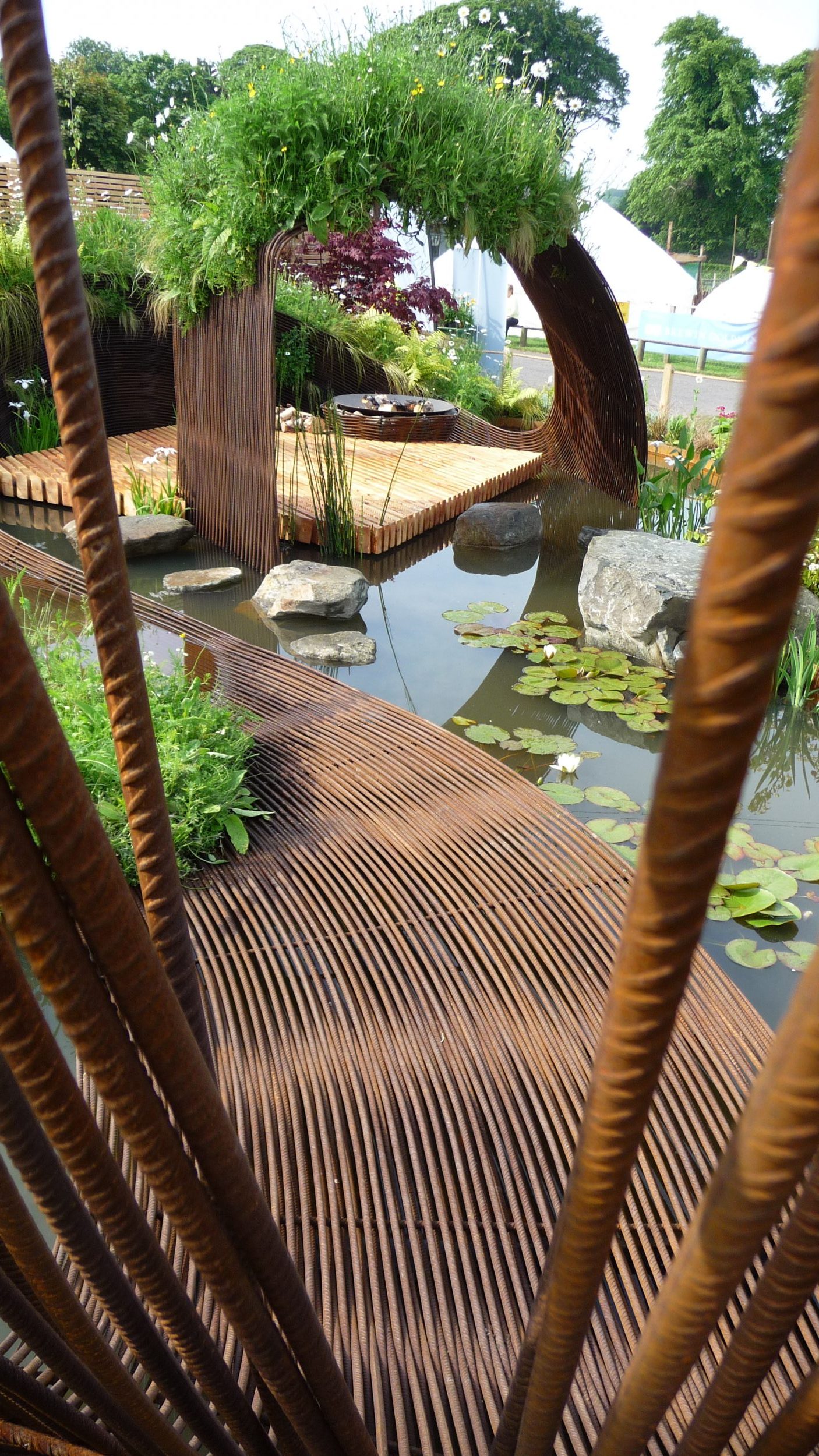 Industrial Rebar | Materials | Garden Design by Water Gems