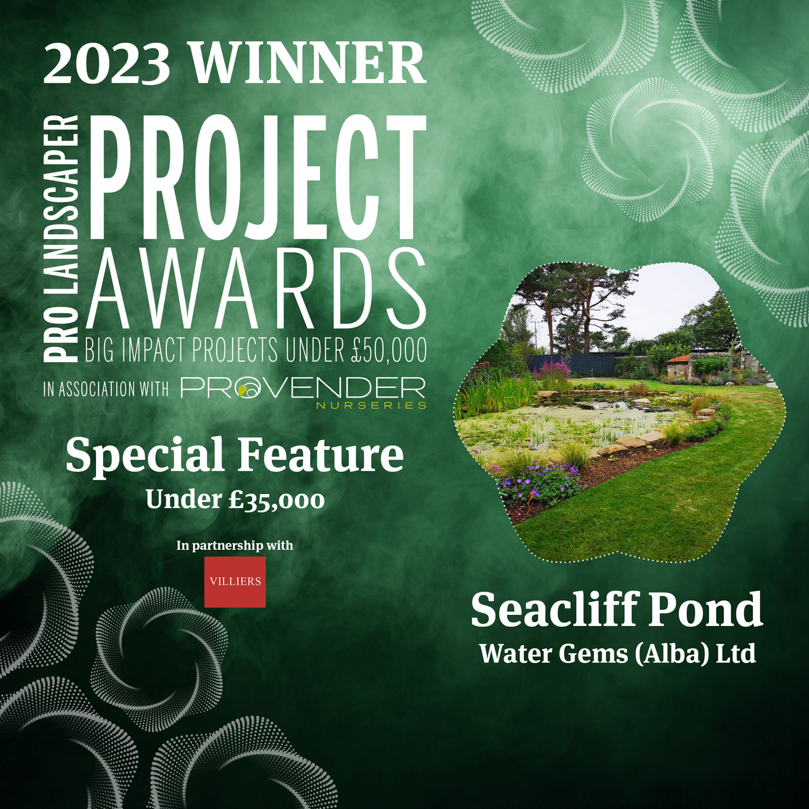 Award Winners - Pro Landscaper | News | Gardens by Water Gems